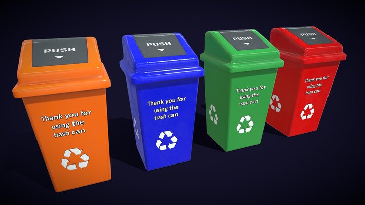 Trash 3D models - Sketchfab