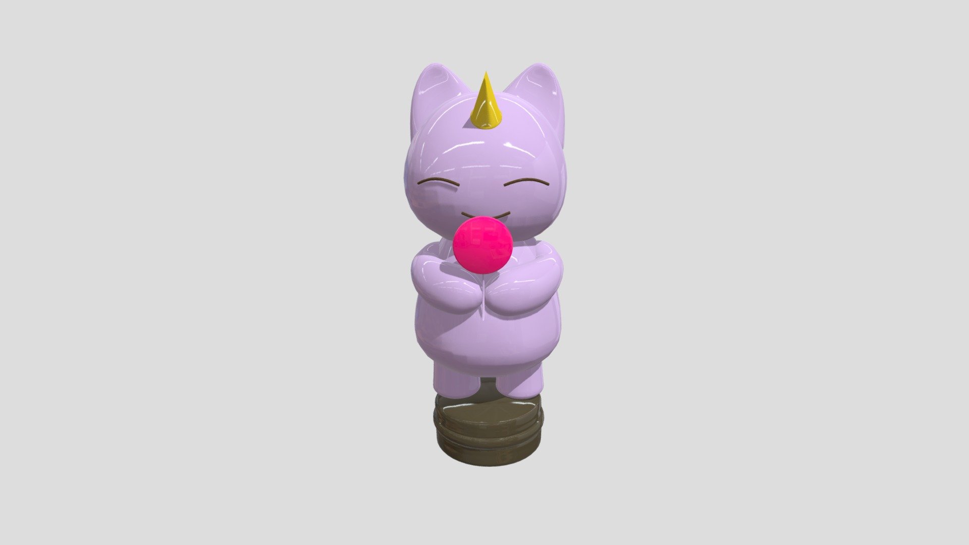 Cat 3DPrint - Download Free 3D model by KittieKate [9b2f648] - Sketchfab