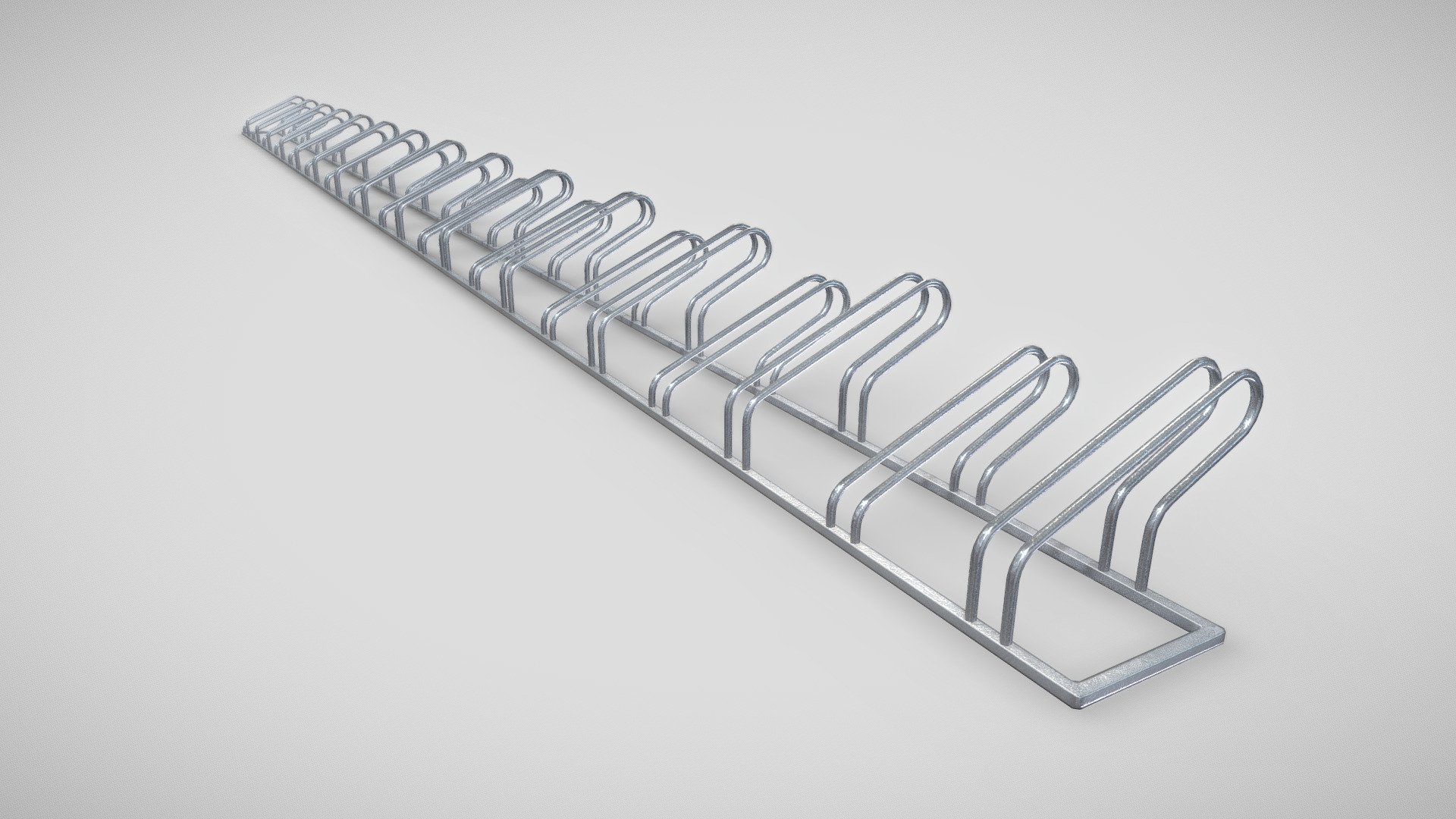 Bicycle Stand [1] Version [3] 10000mm - Buy Royalty Free 3D model by ...