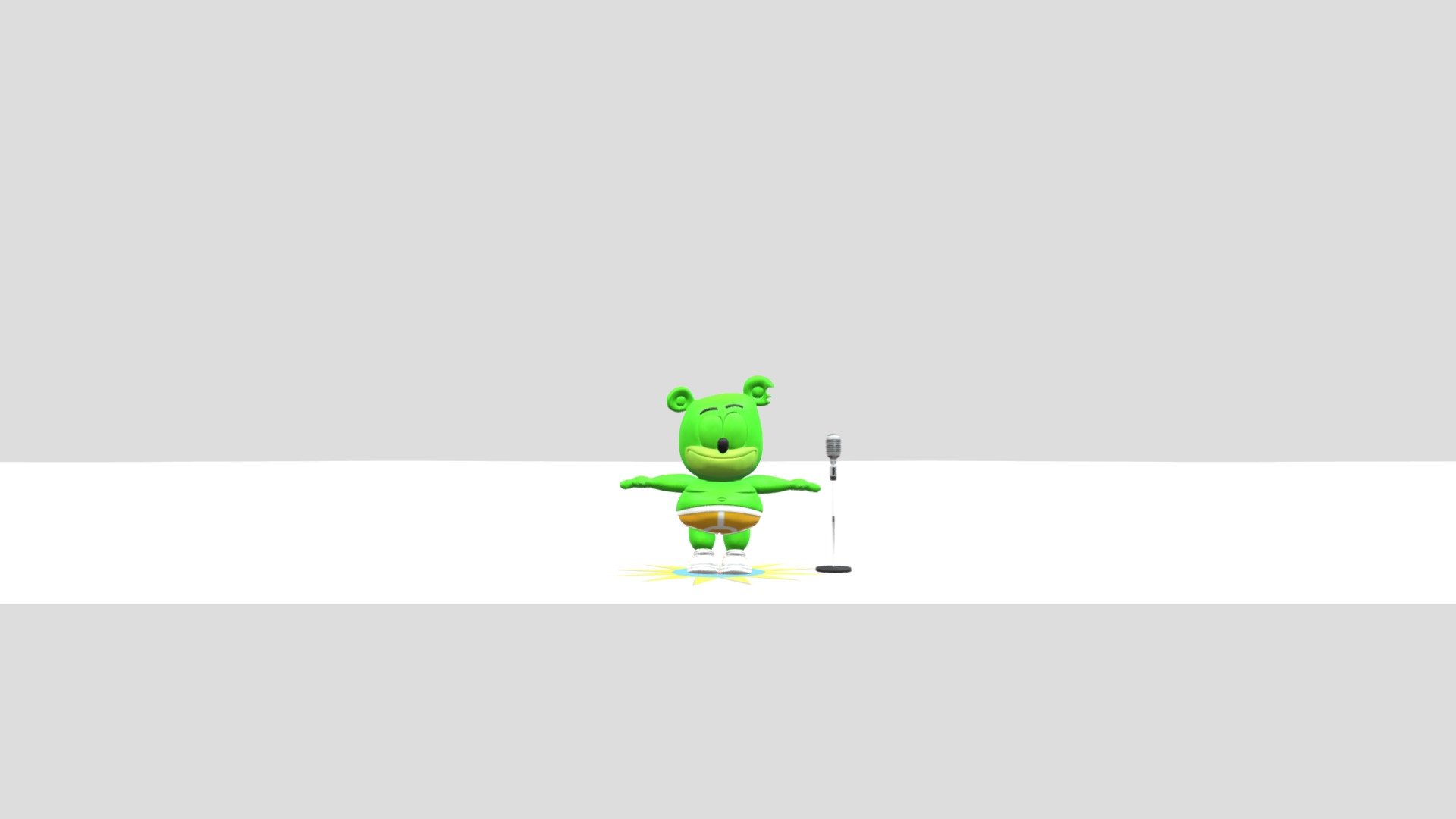 Talking Gummibär Model - Download Free 3D model by ...