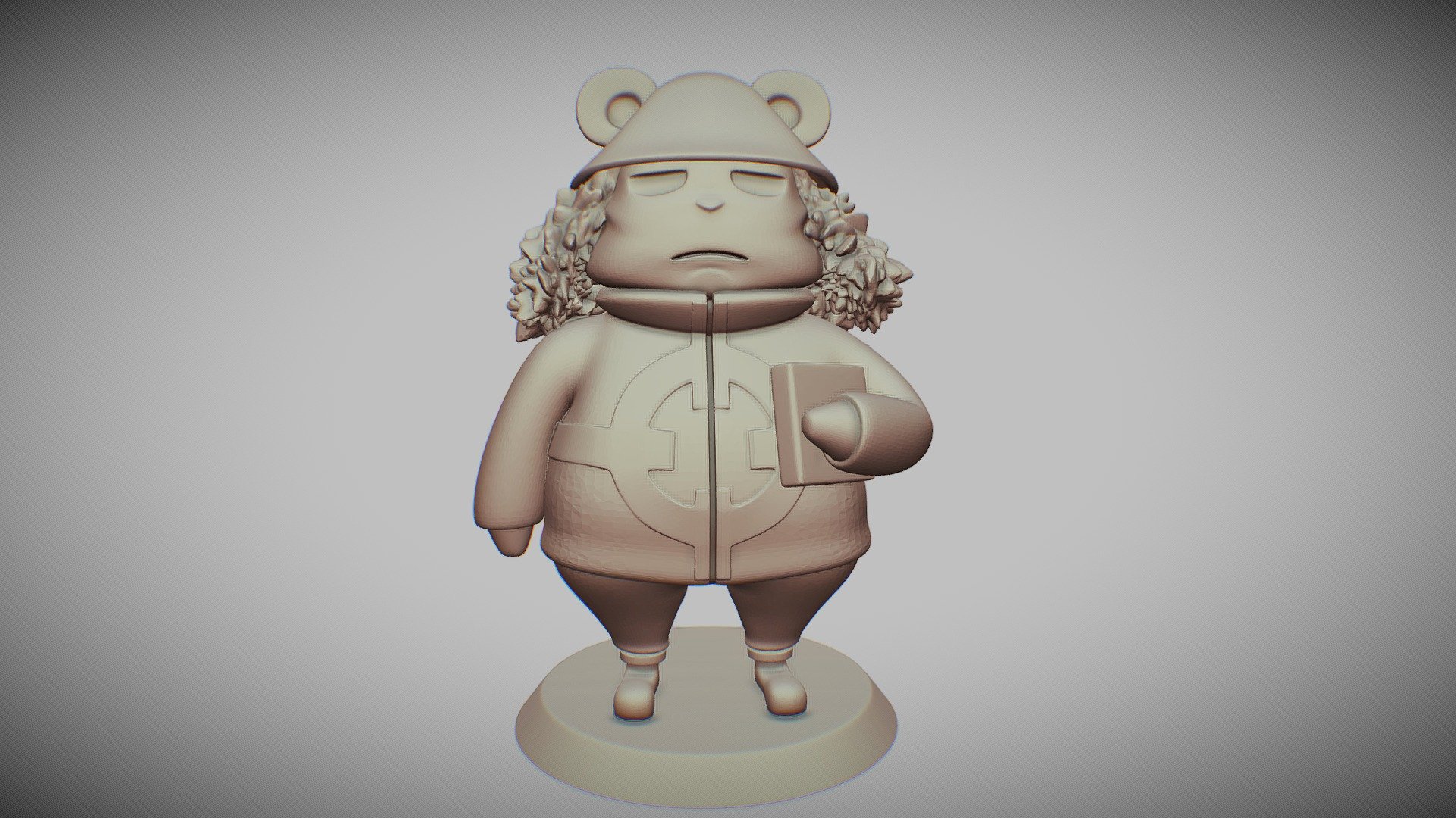 Bartholomew Kuma Chibi - One Piece - 3D model by DChacal 3D Prints ...