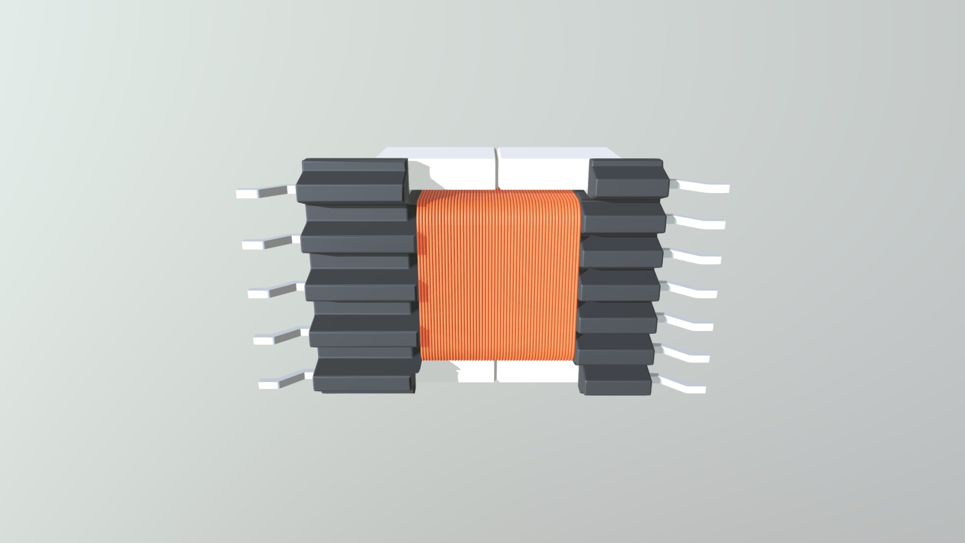 EFD25-K-12P-P2578-SMD Złożenie - 3D model by Feryster (@darek) [9b333e5 ...
