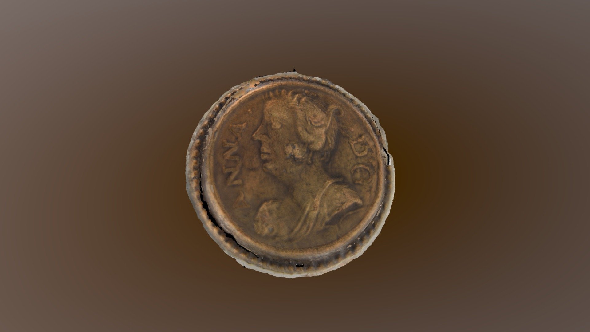 queen anne button - 3D model by jchaplin [9b3432e] - Sketchfab