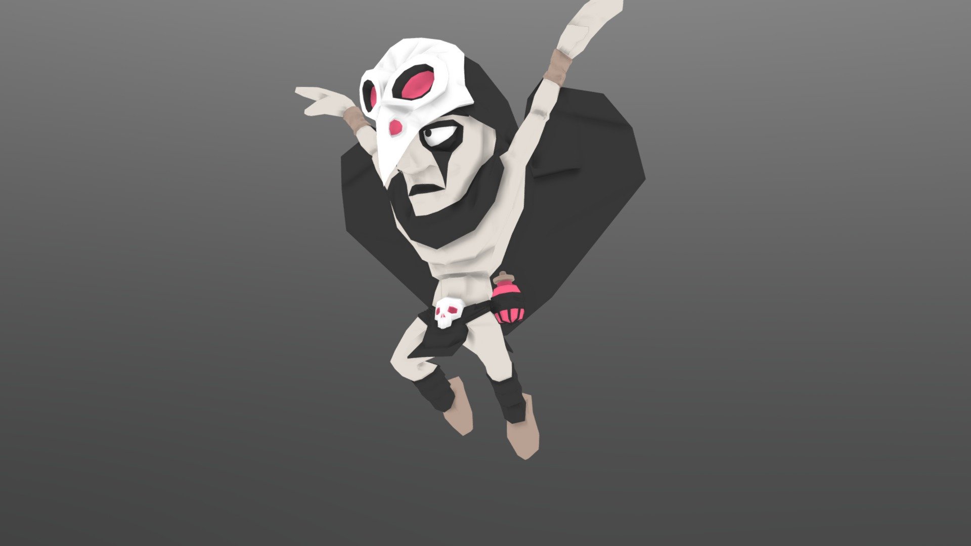 Crow - Falling - 3D model by Igor Sella (@auleu) [9b343f4] - Sketchfab