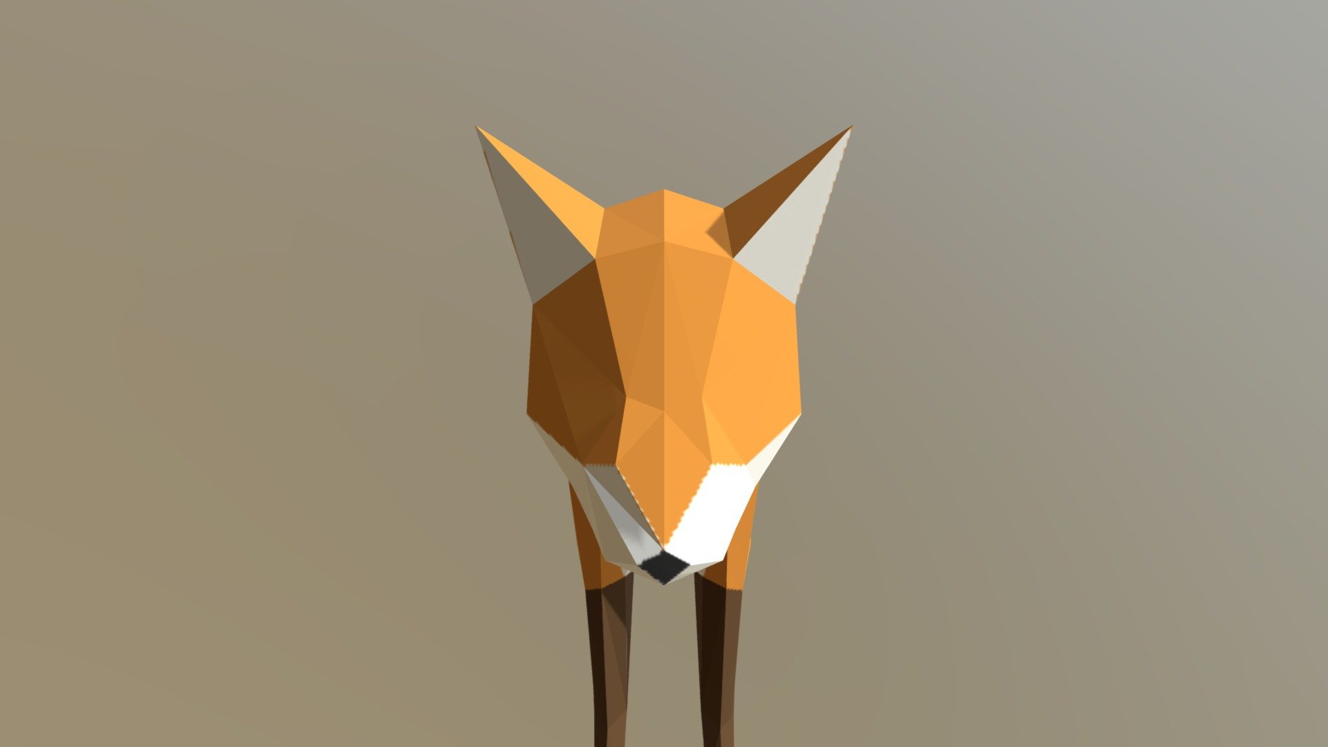 fox - 3D model by Arfront (@Bo.Feng) [9b349f6] - Sketchfab