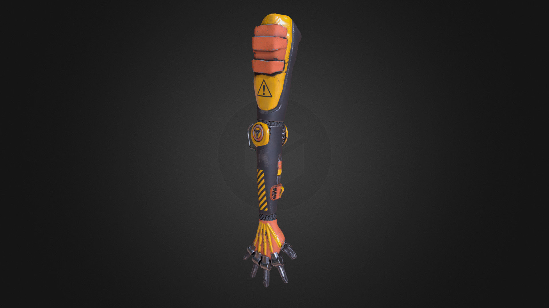ProtheTek Cybernetic Arm - 3D model by SkyeShark (Utah Teapot ...