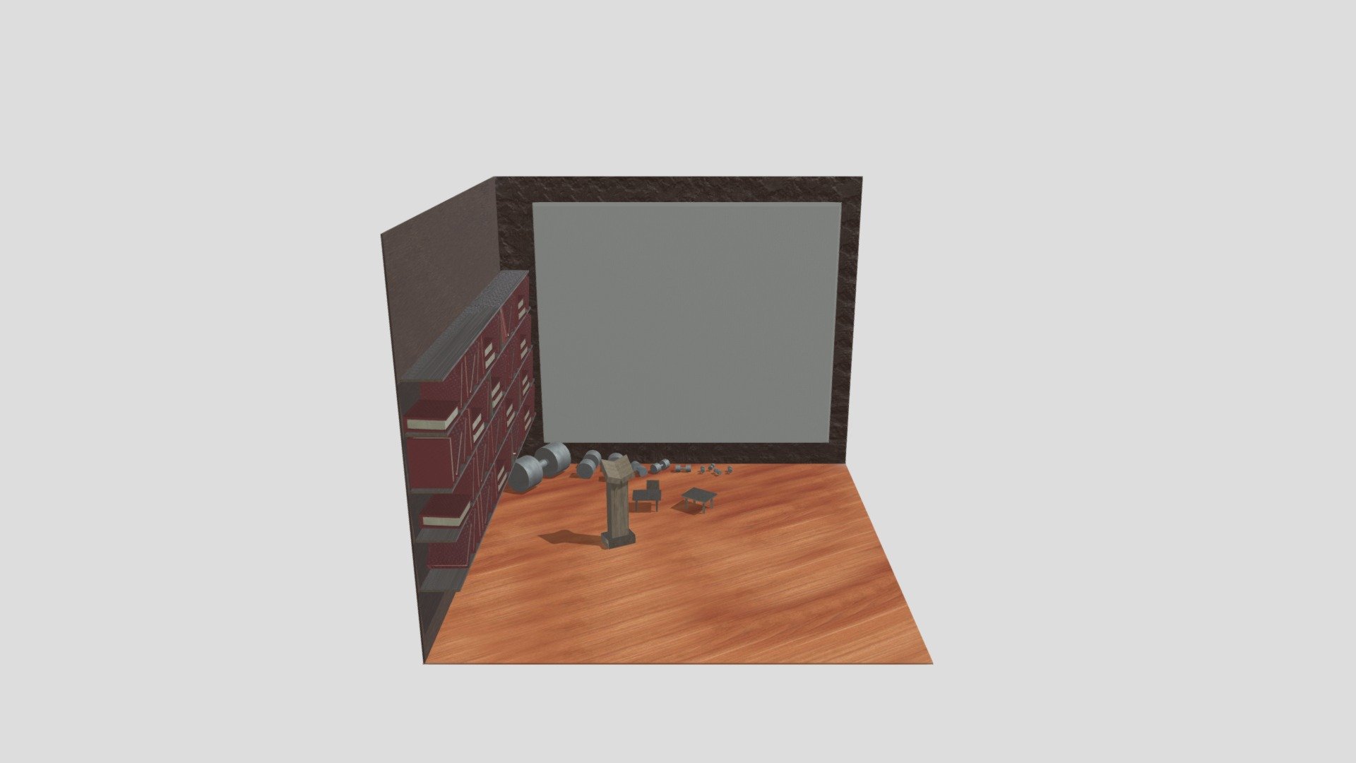 Biblioteca de Antares - 3D model by daaaaaaaaa_niel [9b35509] - Sketchfab