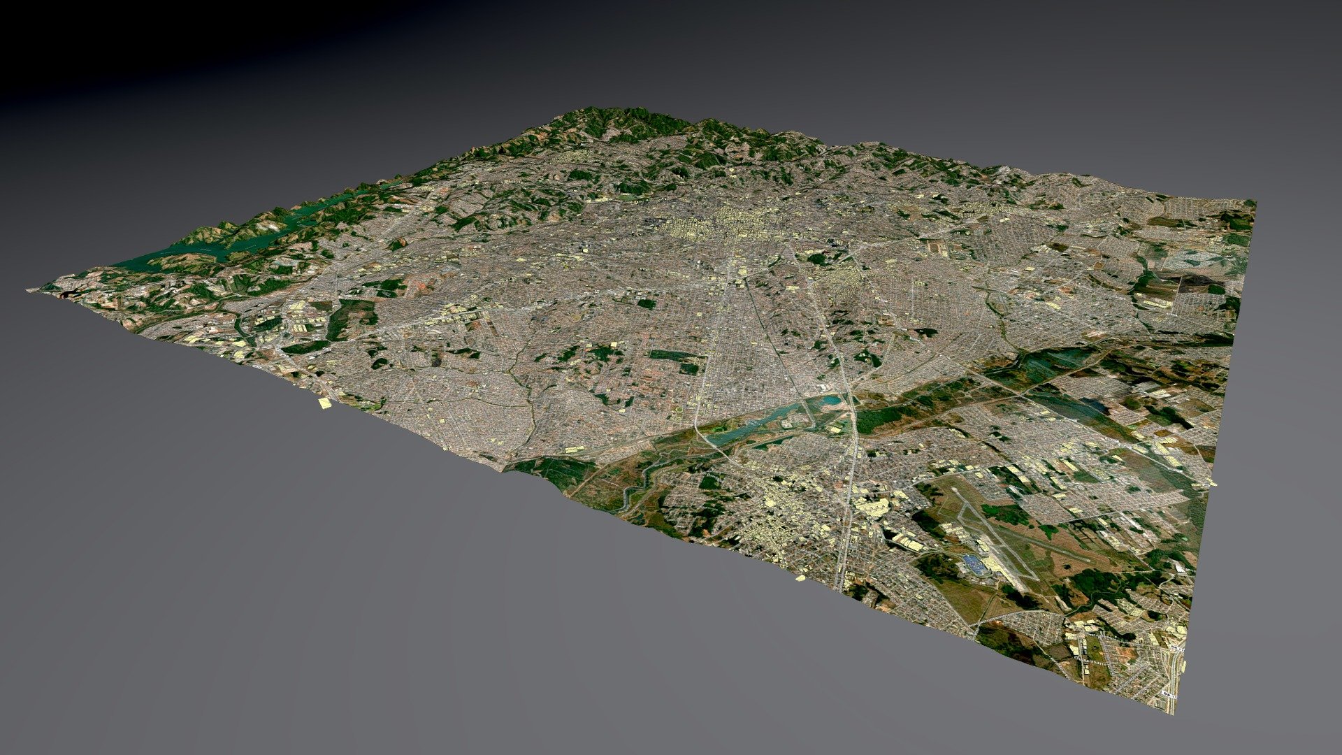 City of Curitiba - Paraná - Brazil - Buy Royalty Free 3D model by Paulo ...