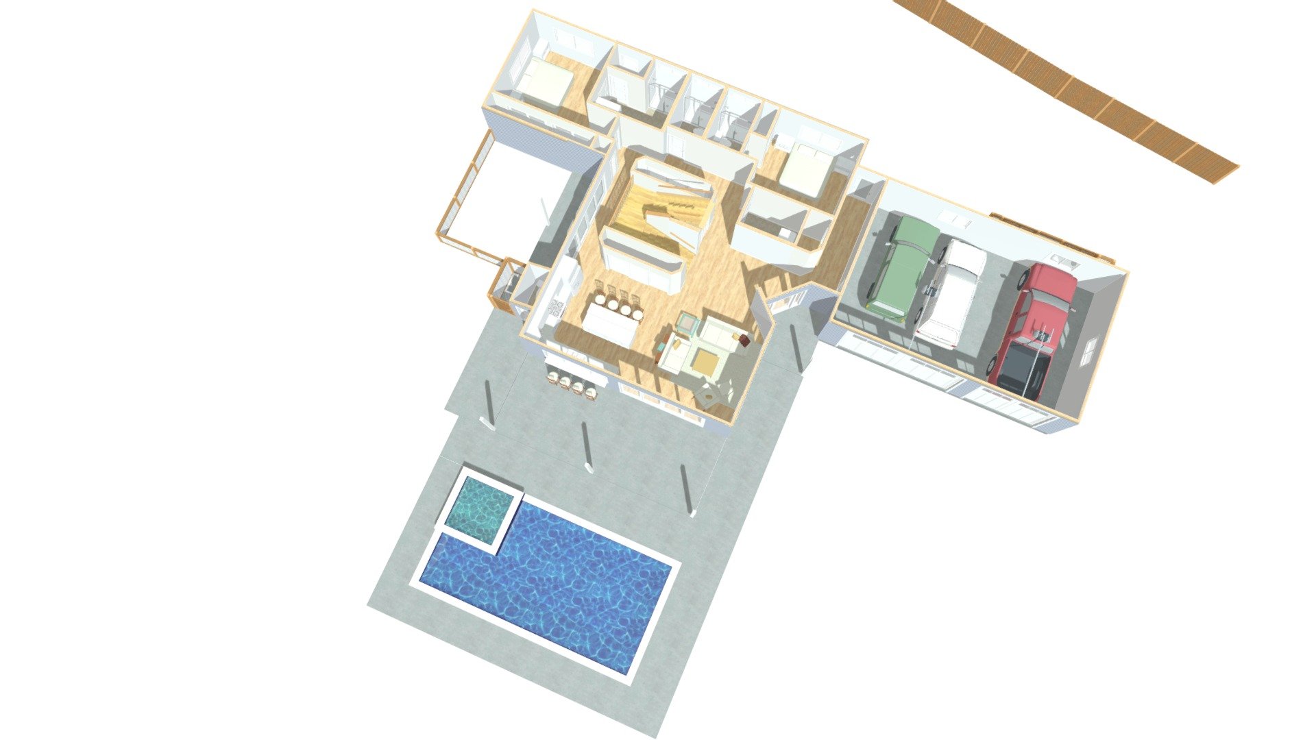 e-1 Dowies PRELIM PLAN FLOOR 1 - 3D model by Pro Draft, Inc. (@prodraft ...