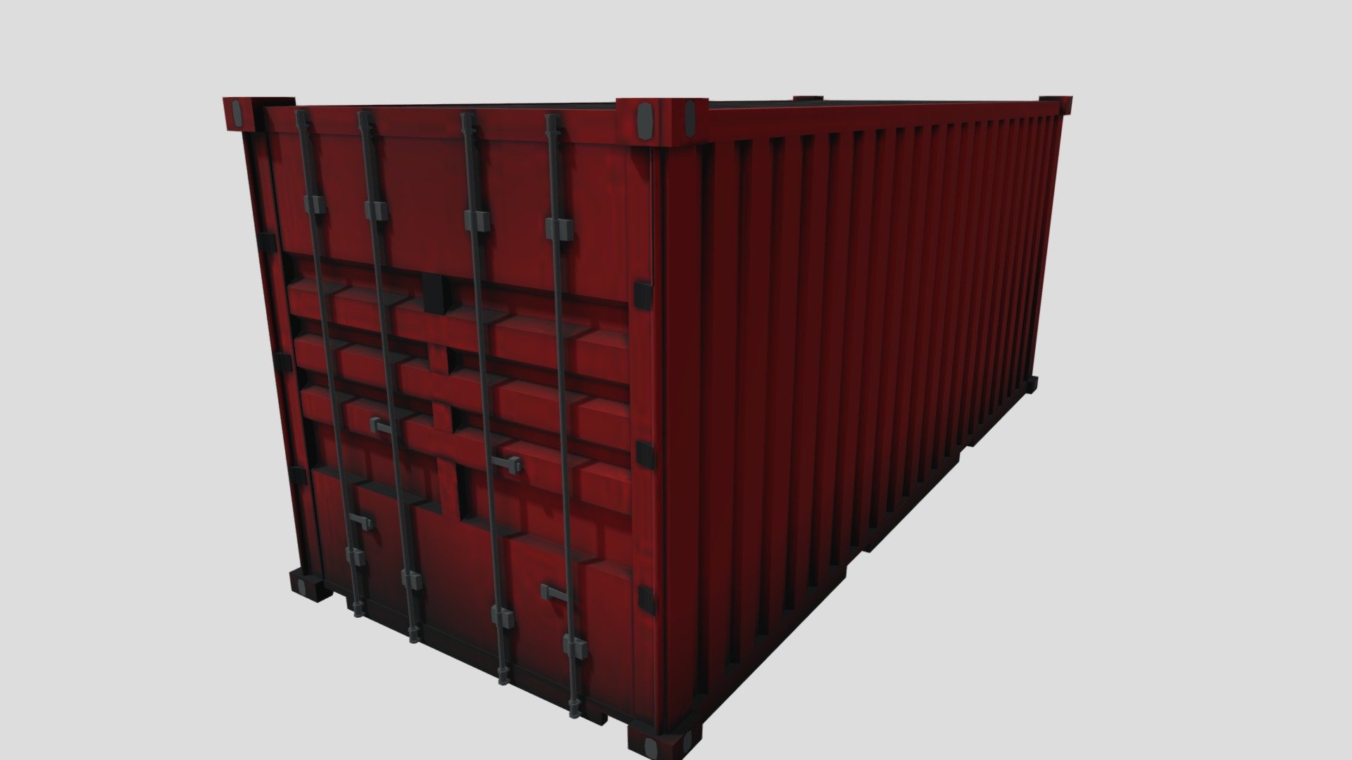 Container 20ft - Download Free 3D model by Emin (@need4speed) [9b383b3 ...