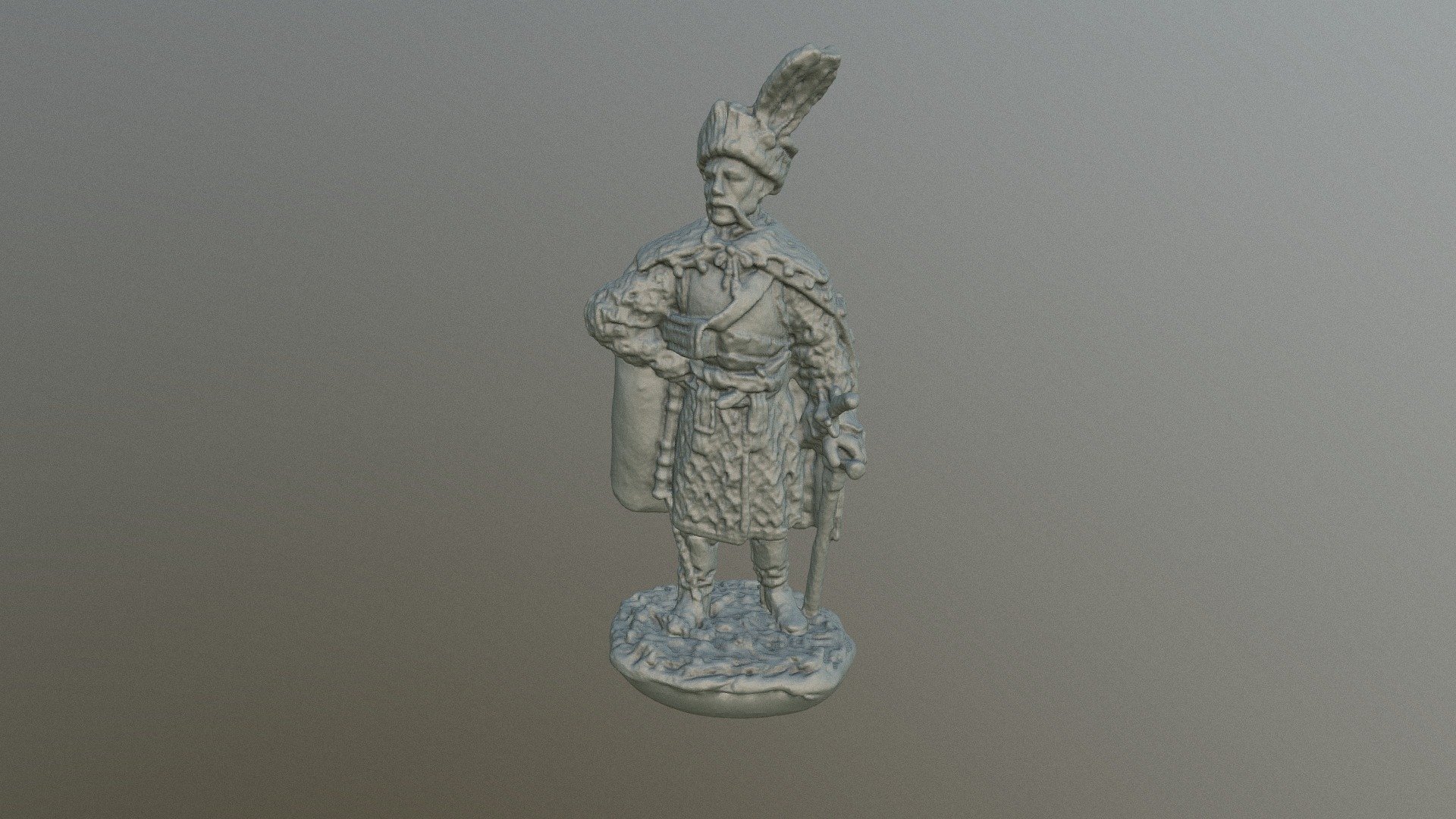 Cossack colonel, Ukraine, 17 century - 3D model by D3D-s [9b38b03 ...