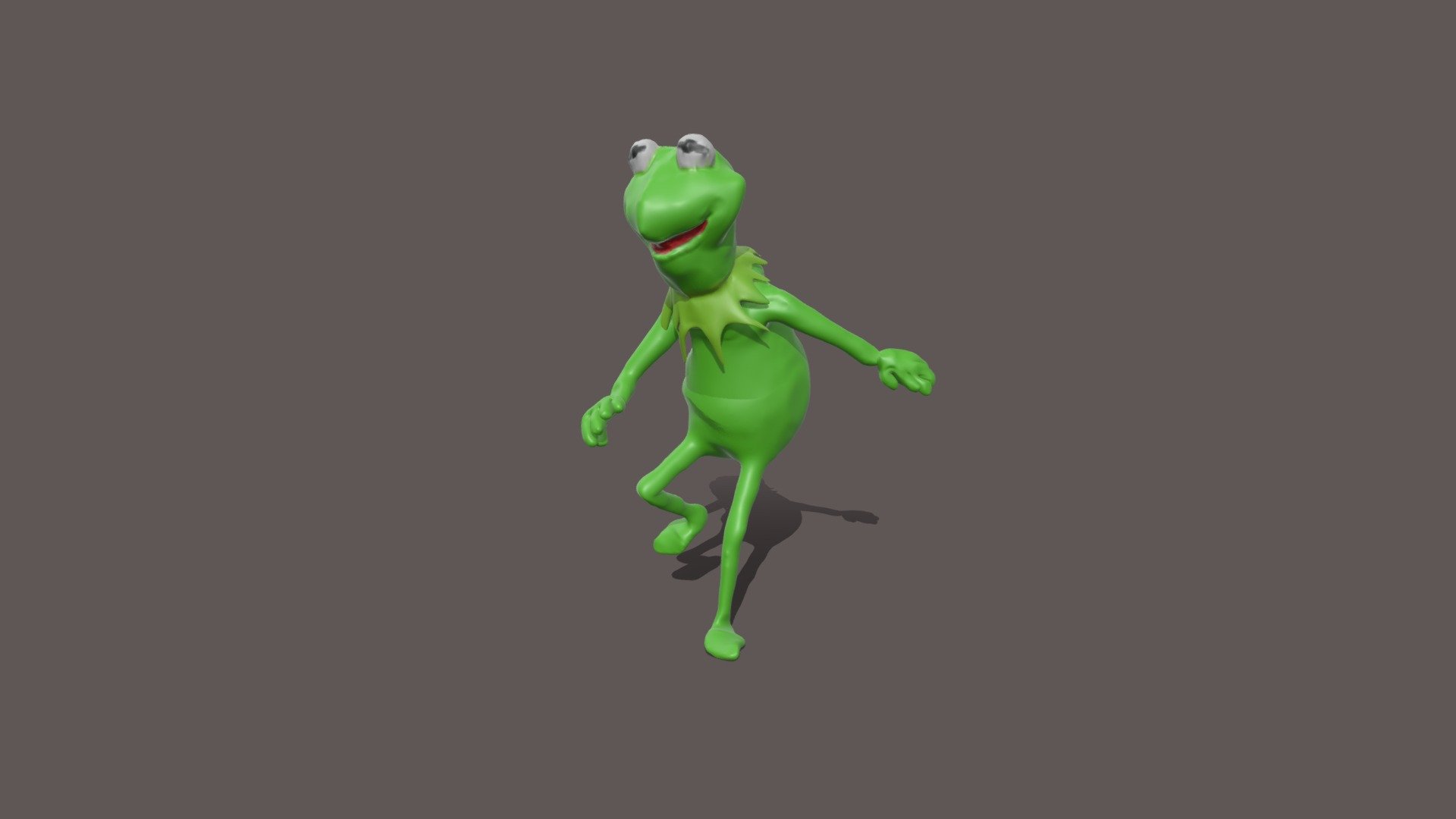 Kermit the frog - Swing Dancing - Buy Royalty Free 3D model by ...