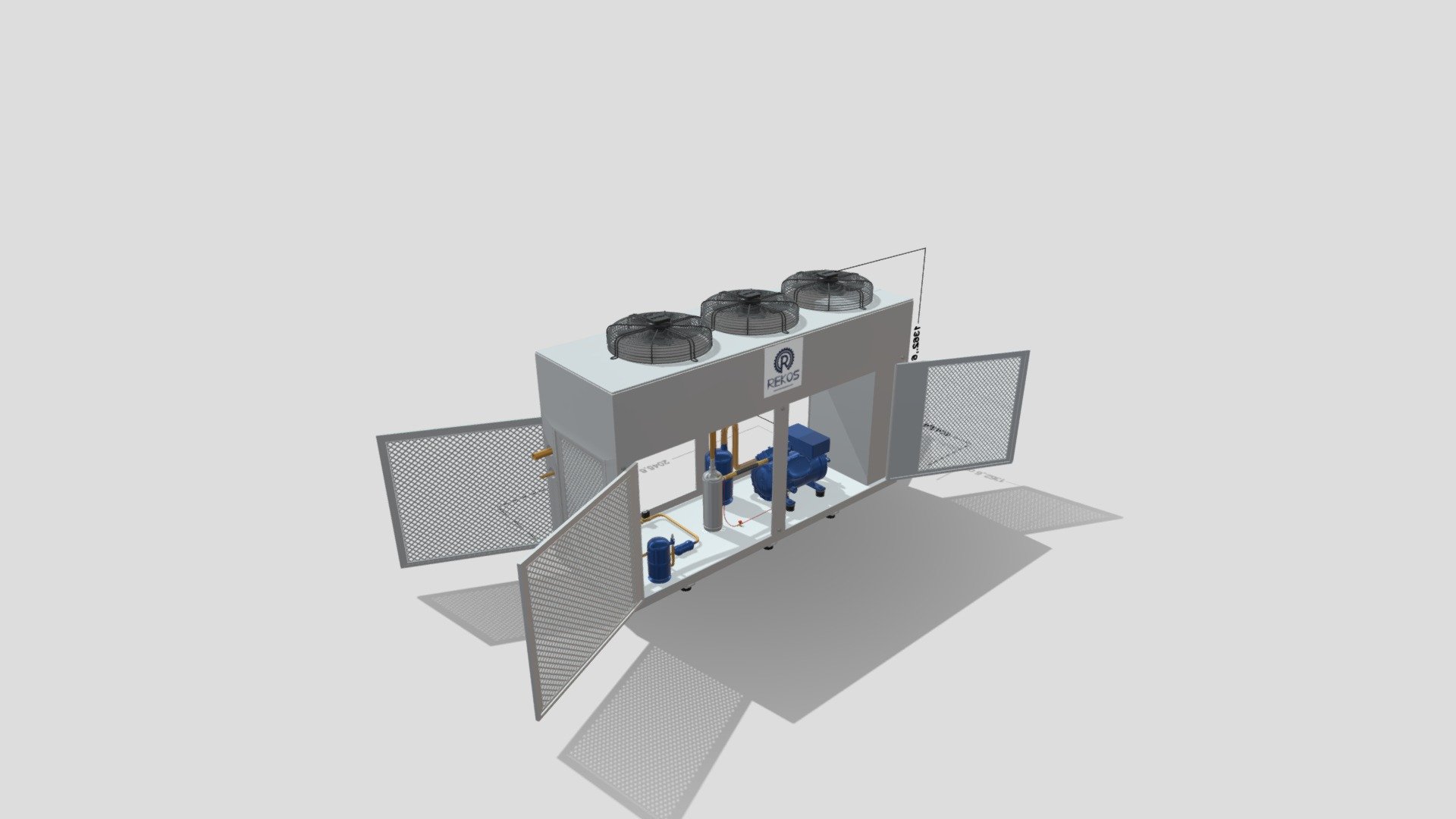 Freeze Machine - 3D model by 3dpremium [9b39eb2] - Sketchfab