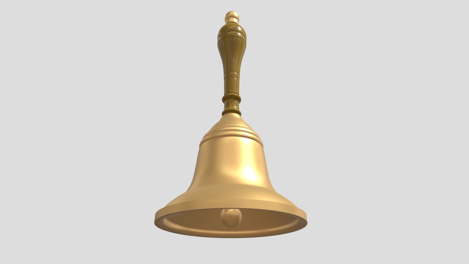 Hand-held bell - 3D model by mARTon3D (@Marta4) [9b3be44] - Sketchfab