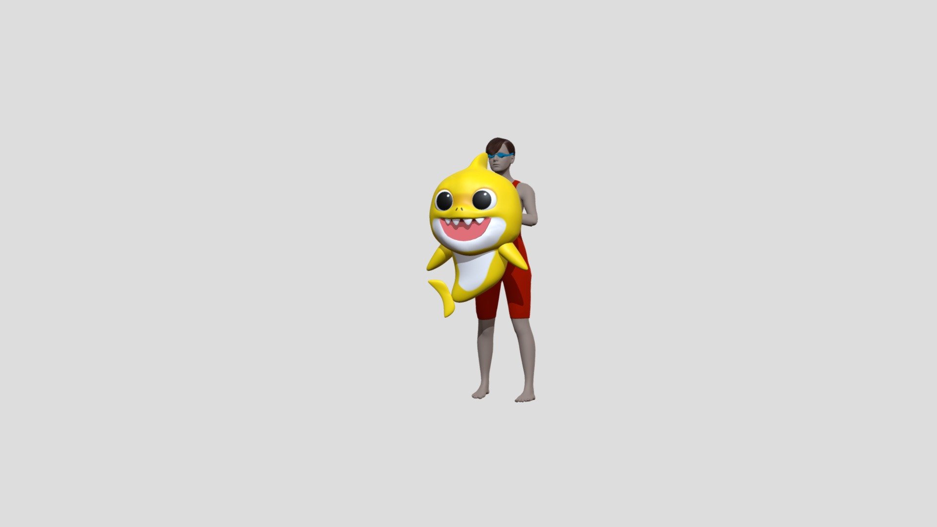Baby Shark Scale V1 - 3D model by LucasChamberlain [9b3bf86] - Sketchfab