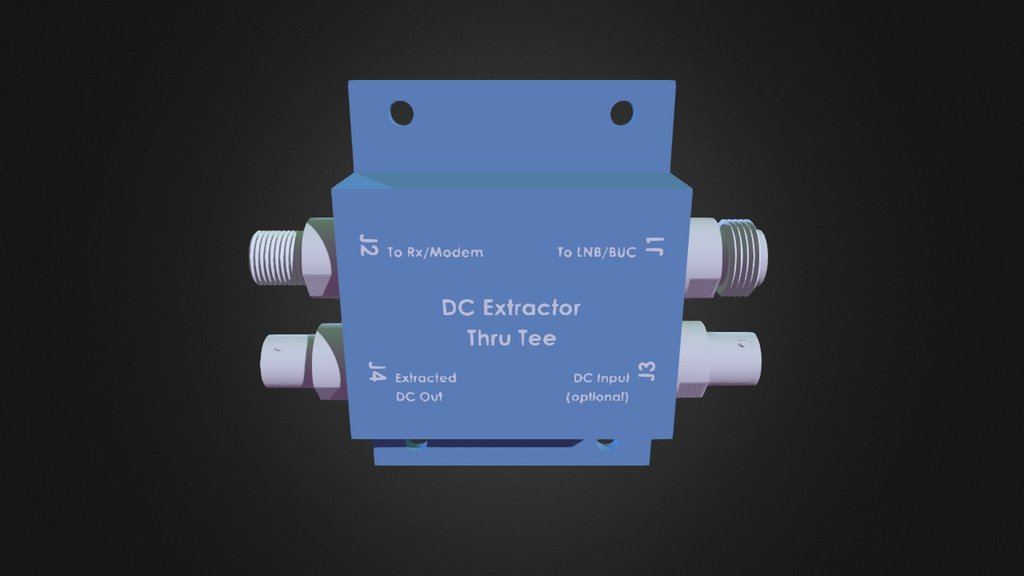 DC Extractor Tee (DET-25/40) - 3D model by Orbital Research Ltd ...