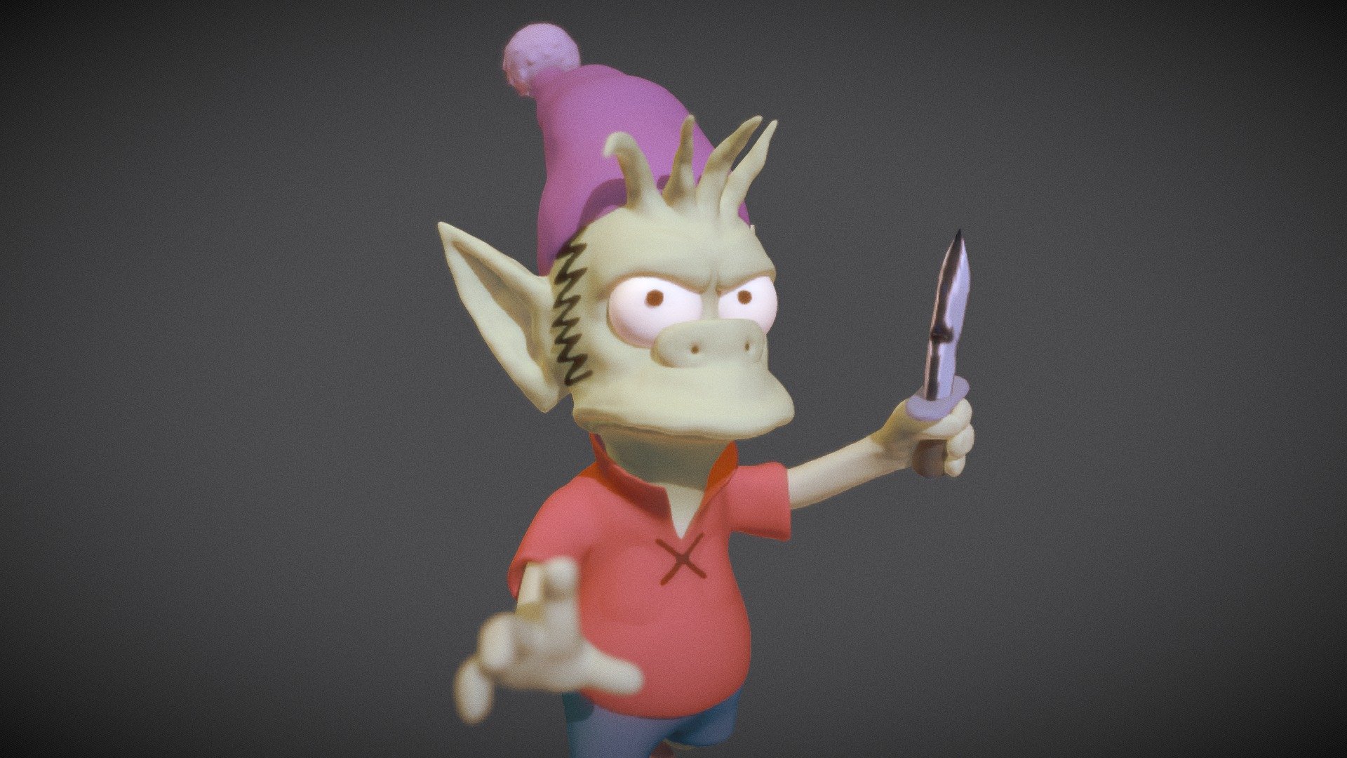 Elfo - Buy Royalty Free 3D model by CzernO (@czernobog) [9b3d3b9 ...