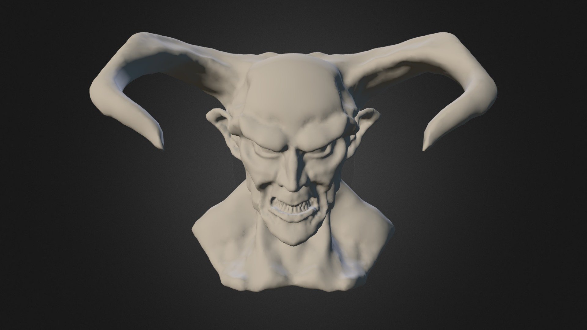 Demon Head - 3D model by kan-ma [9b3d96b] - Sketchfab
