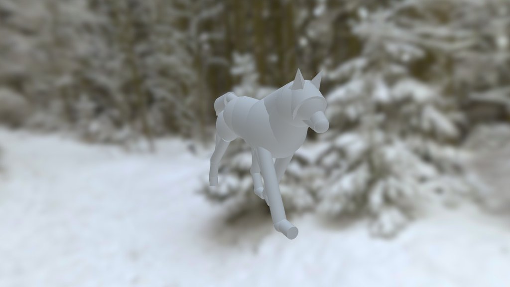 Wolf Model - 3D model by KyleActon [9b3eb9c] - Sketchfab