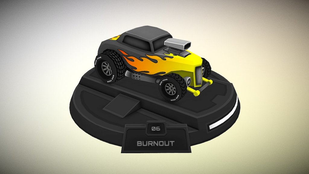 Burnout - 3D model by GATS [9b3f1dd] - Sketchfab