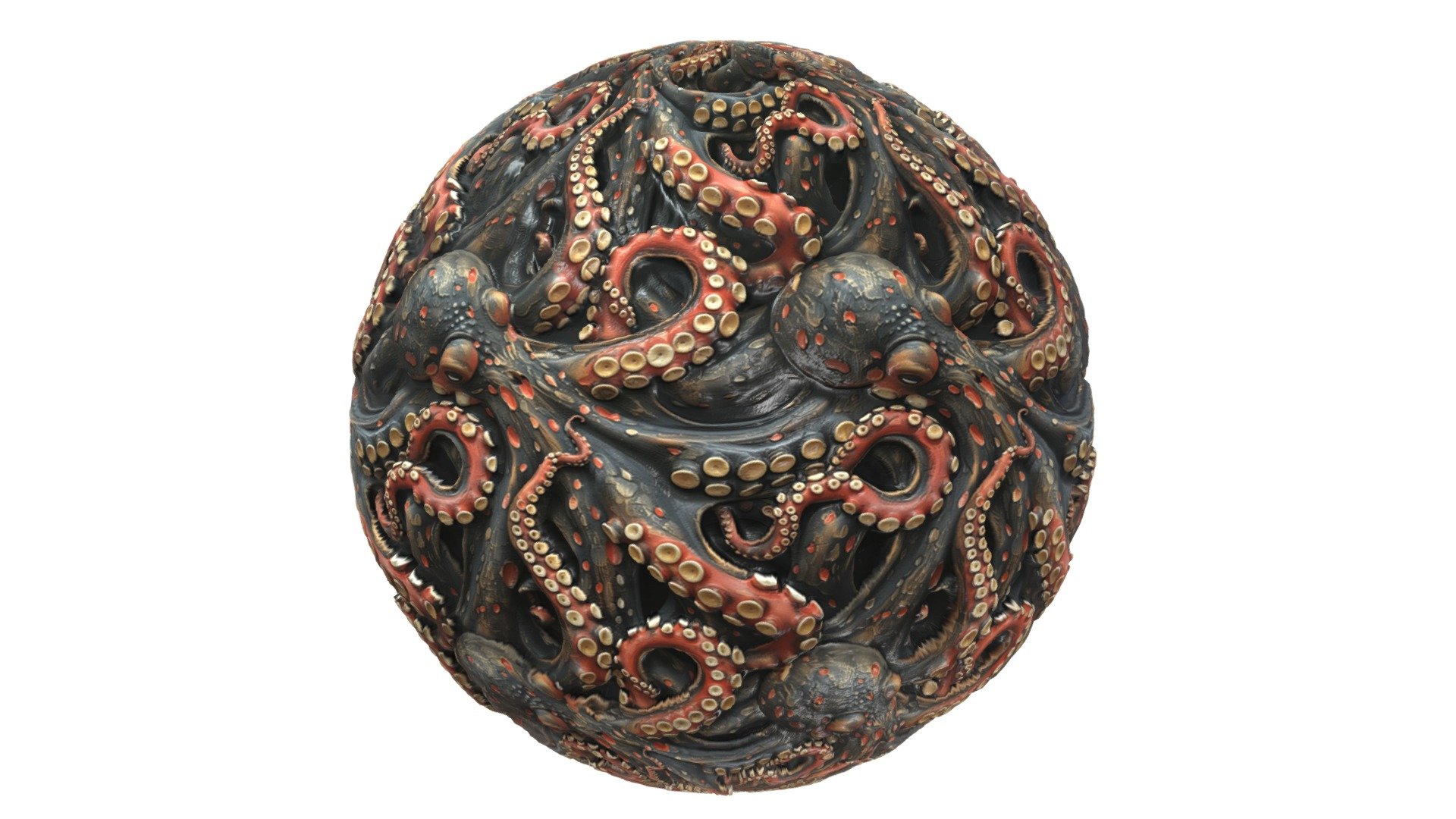Octopus Seamless Texture - Buy Royalty Free 3D model by zames1992 ...