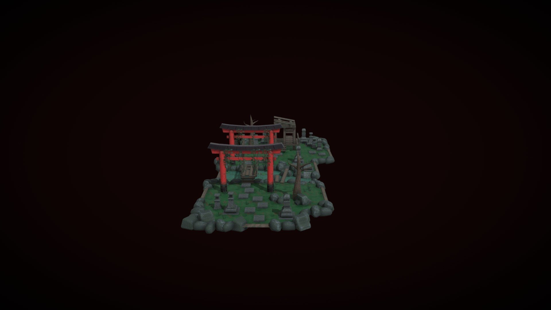 Japanese Swamp Using Atlases - 3D model by Nia1sDead [9b3fd99] - Sketchfab