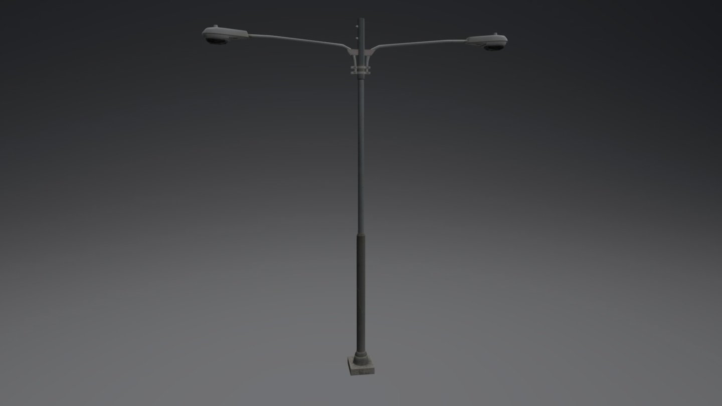 Light Pole2 - 3D model by Sardaukar (@C.Paradise) [9b40b55] - Sketchfab