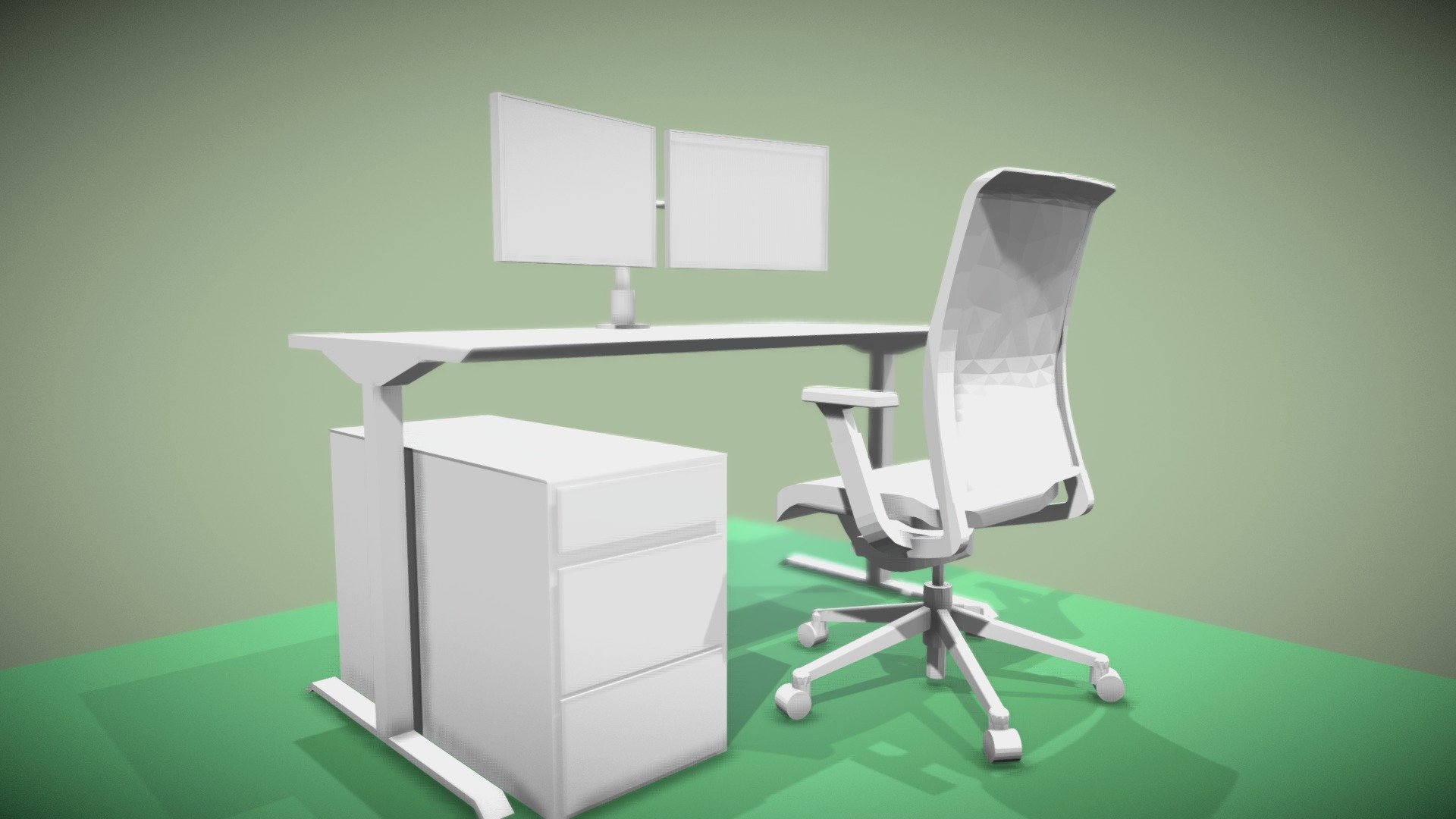 WORKSTATION - 3D model by M Moser Associates (@PT72) [9b40b5b] - Sketchfab