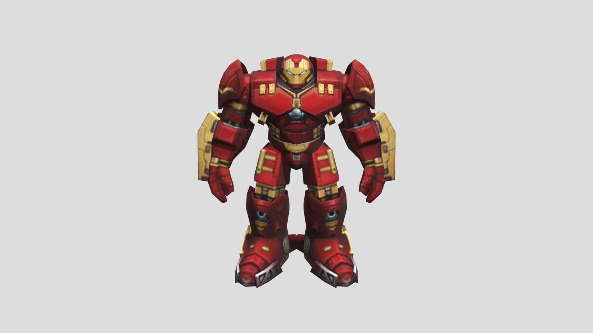 Tony Stark Iron Man Mark XLIV - Download Free 3D model by Tigerar1 ...