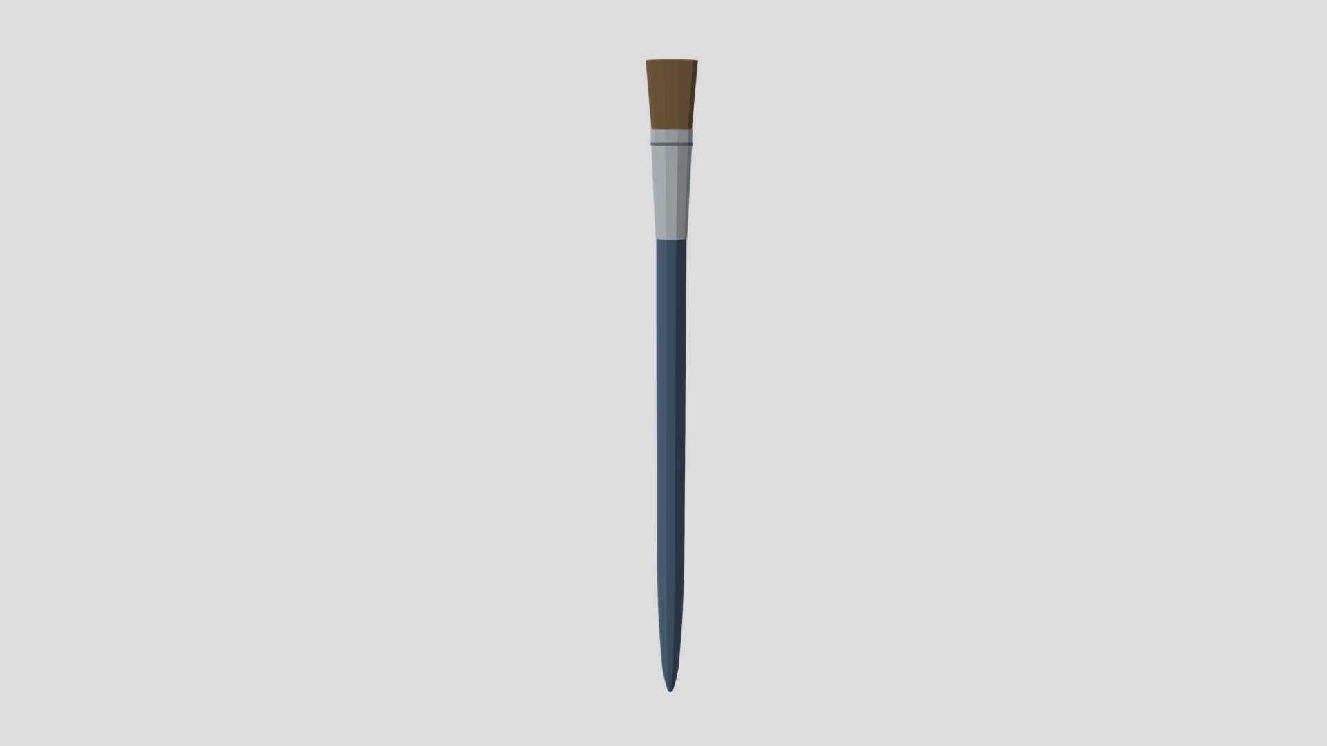 Low Poly Cartoon Watercolor Brush - Buy Royalty Free 3D model by ...