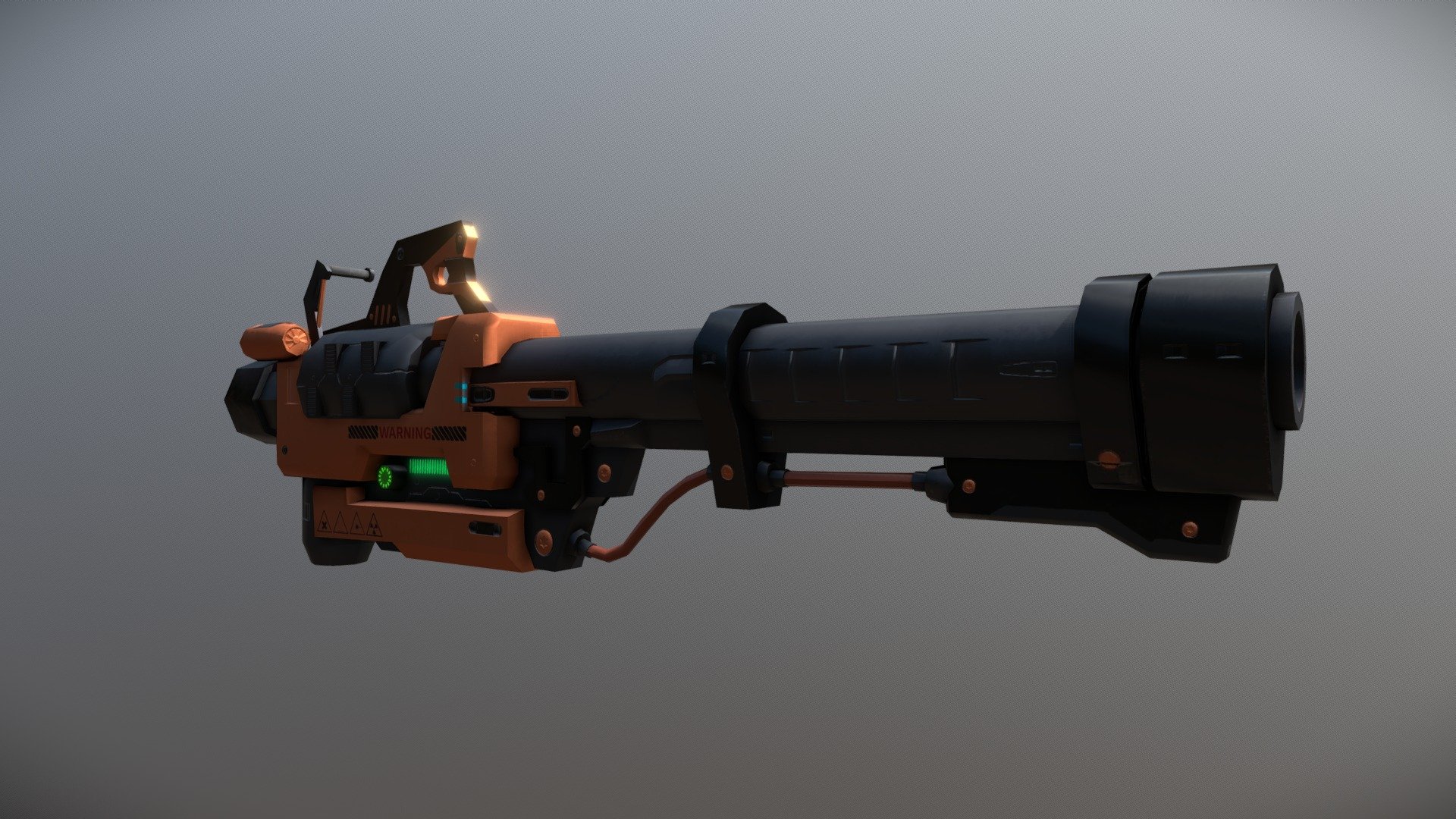 Futuristic Cannon Final - 3D model by djanco dewus (@djancool) [9b42da9 ...
