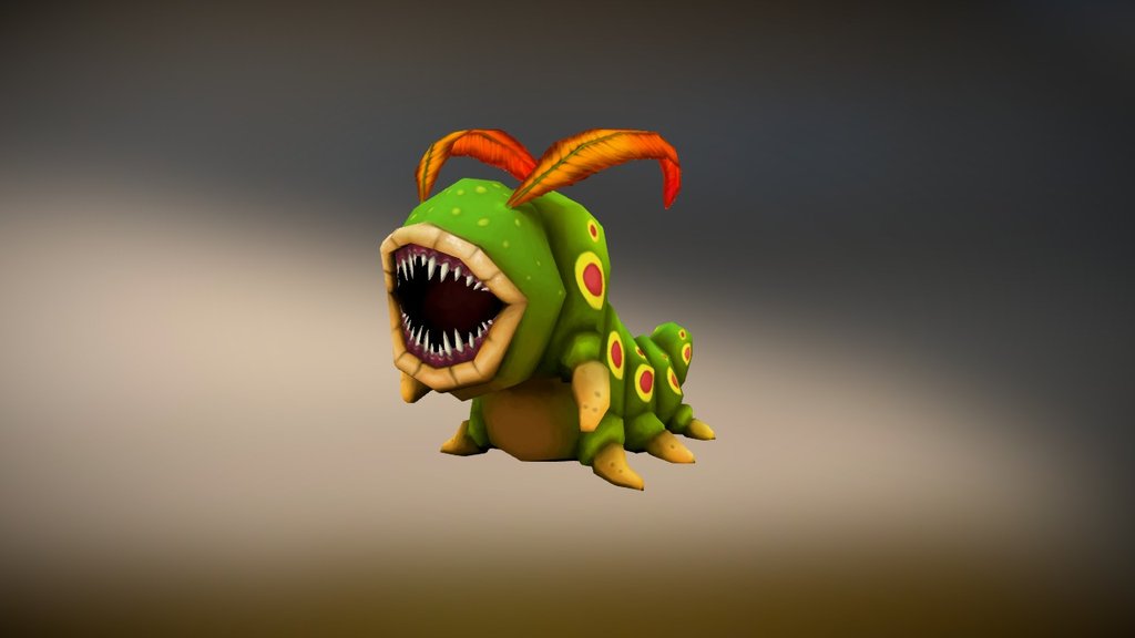 Caterkiller - 3D model by wesowens0713 [9b44069] - Sketchfab