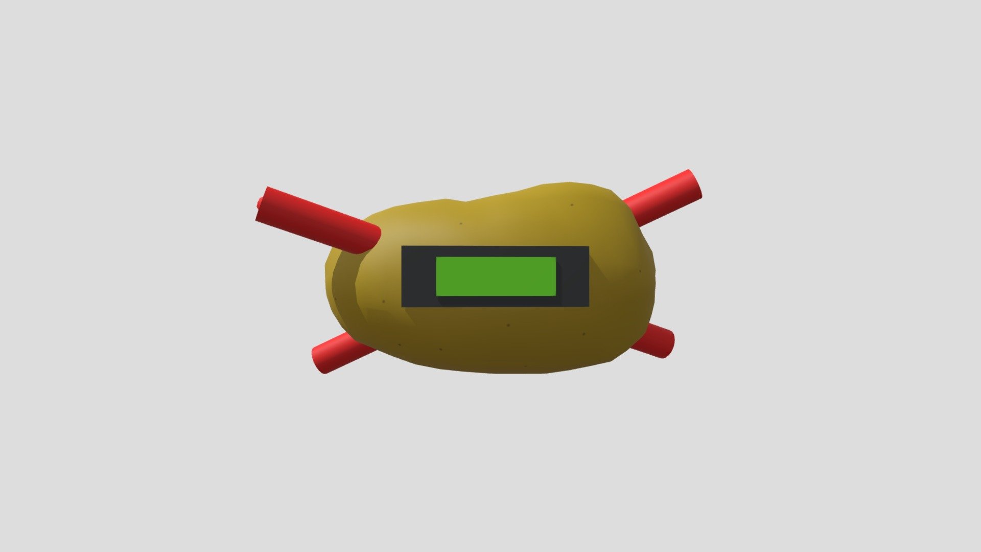 Potato Bomb - 3D model by Chad Van Patten (@ChadVanPatten) [9b45279 ...