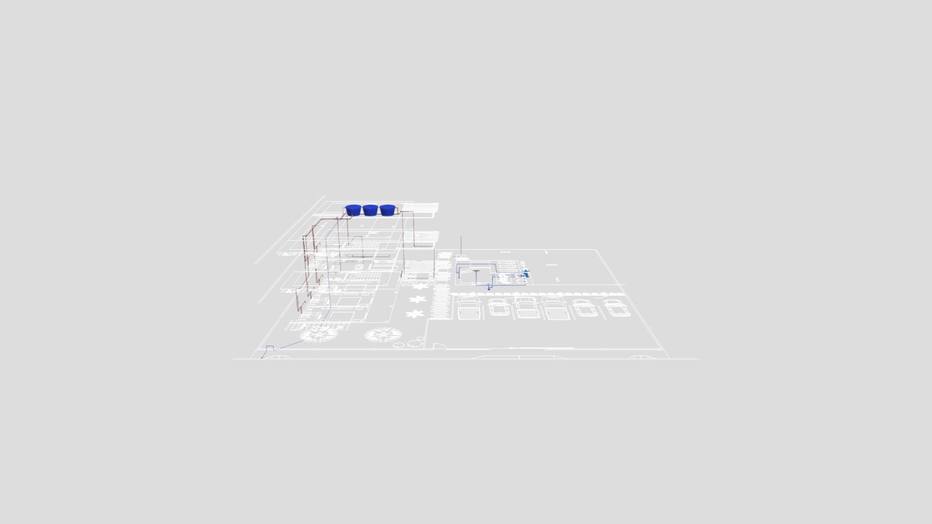 PROJETO HIDRÁULICO KATITU - Download Free 3D model by ETNOPRO ENG ...