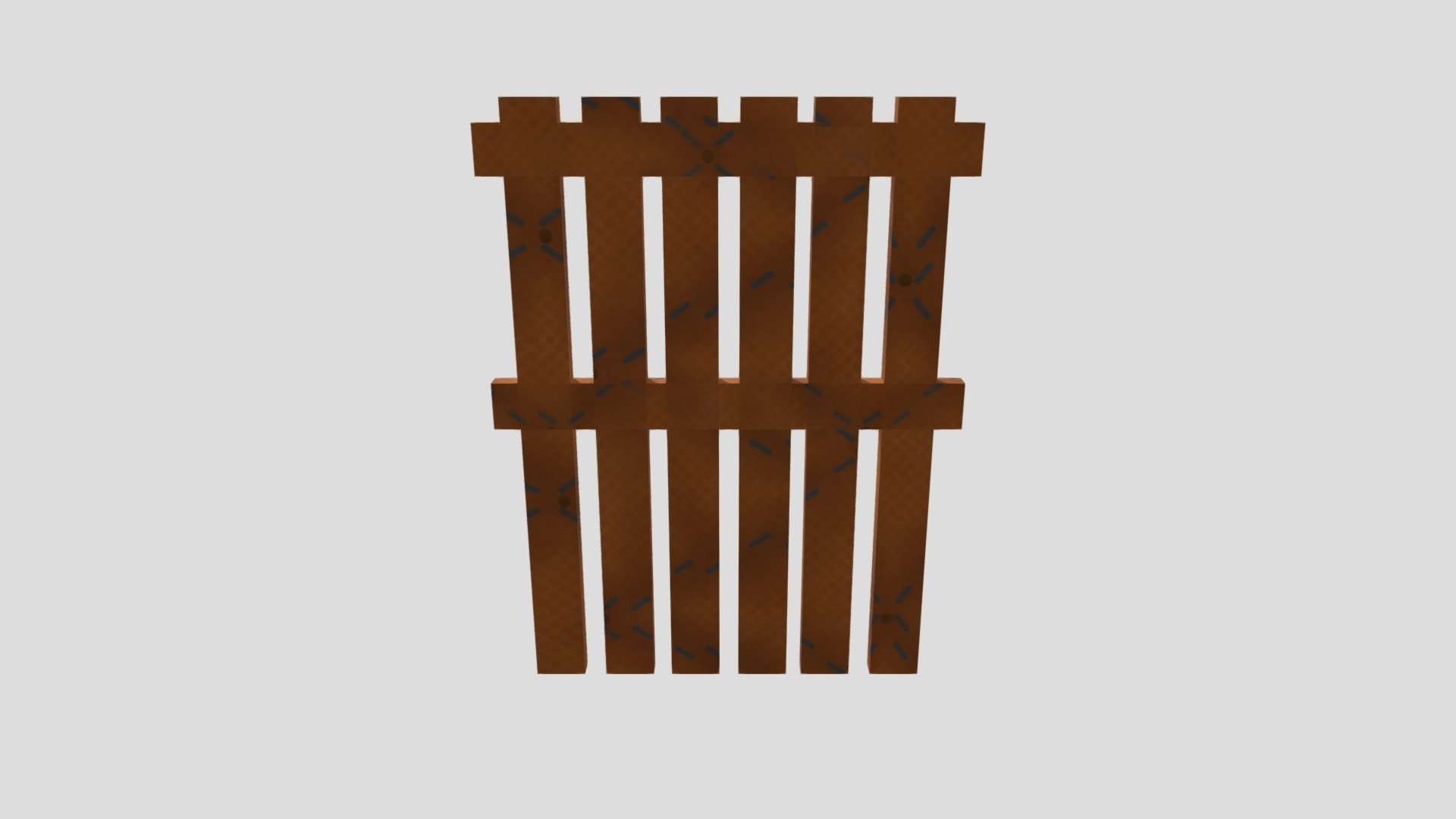 fence 1 - 3D model by kbieron15 [9b46ae1] - Sketchfab