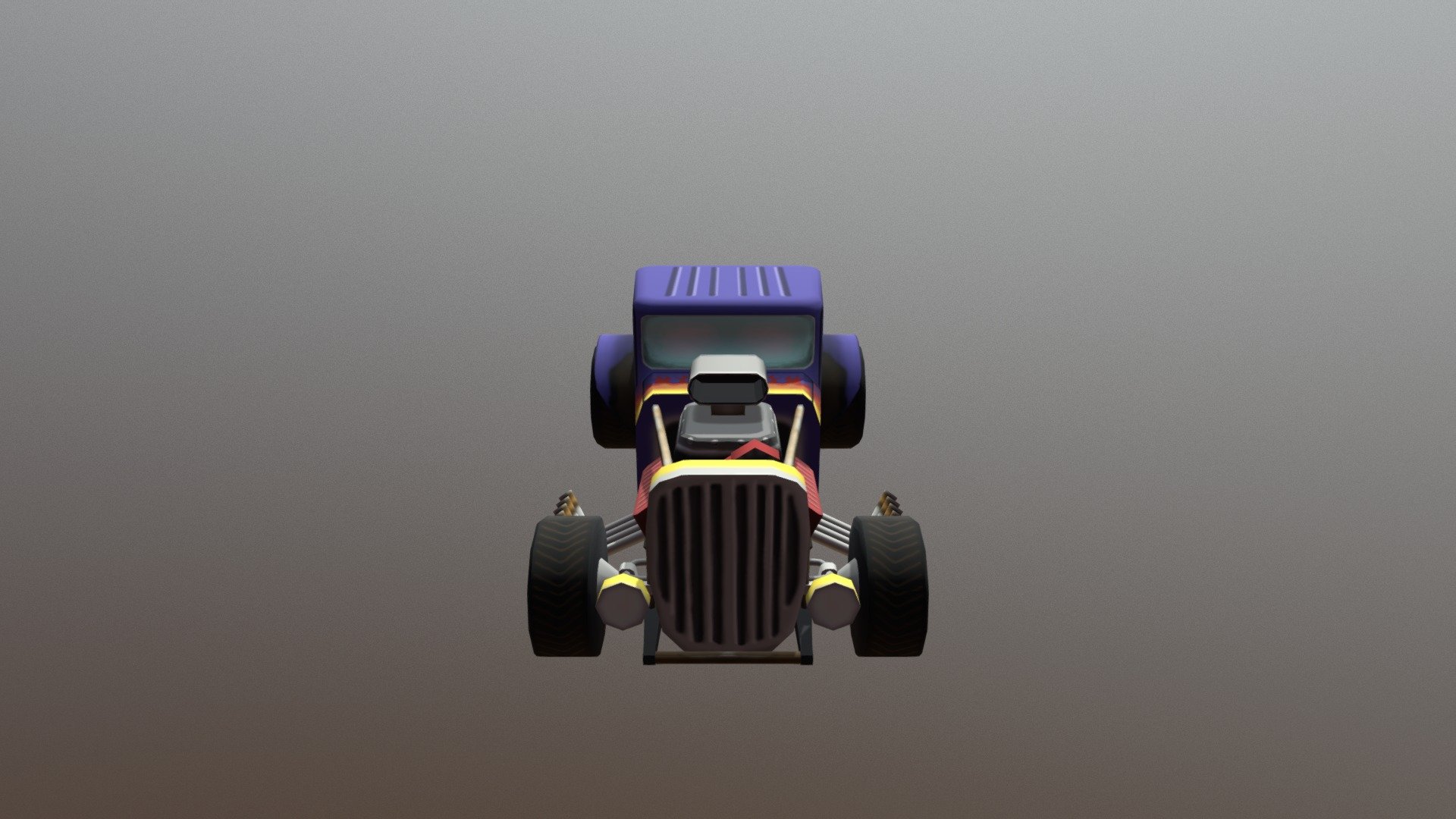 Hand paint roadster - Download Free 3D model by wotrin [9b4756f ...