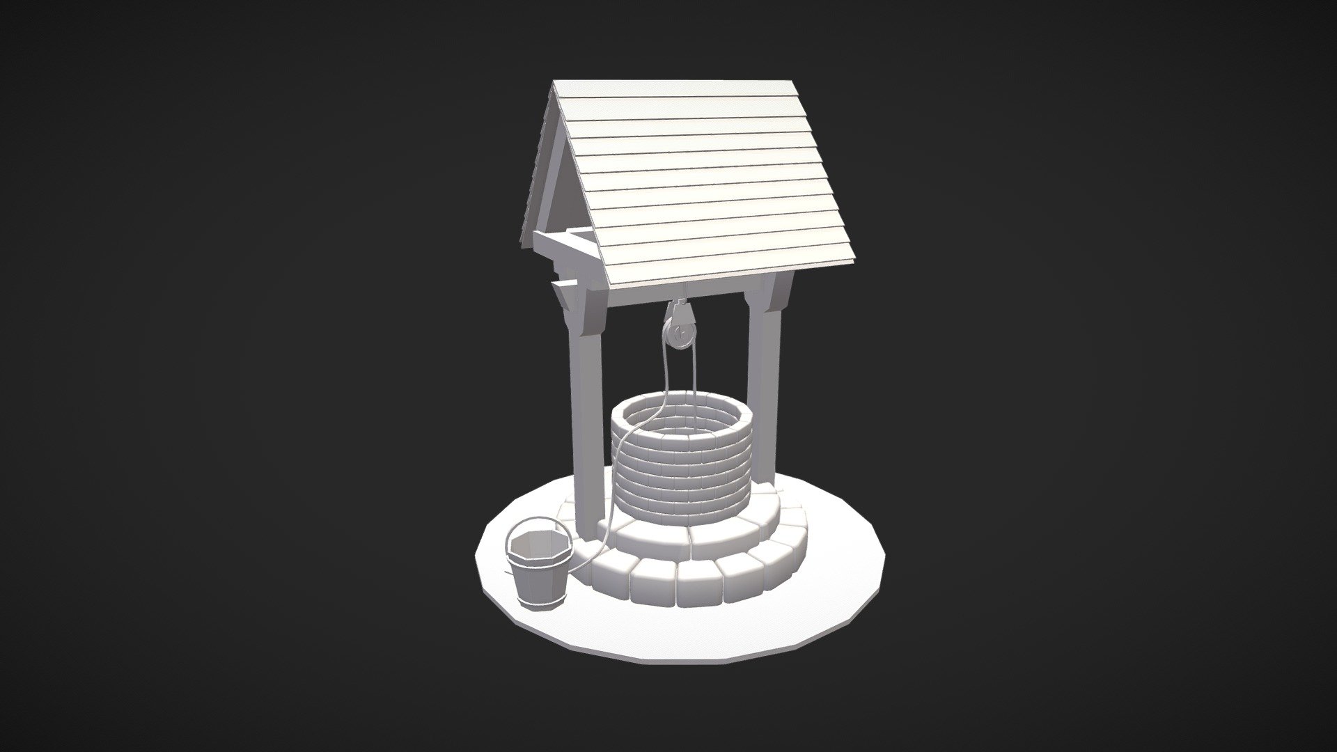 Well - 3D model by MaciejRylko [9b483e3] - Sketchfab