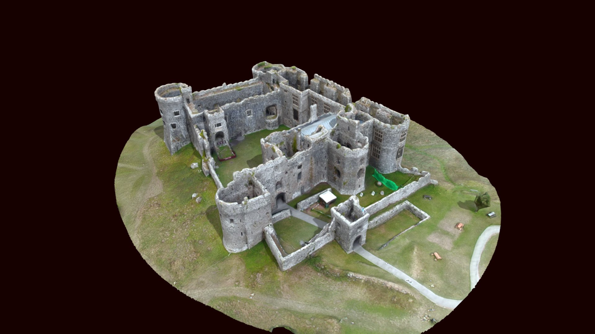 Carew castle - Buy Royalty Free 3D model by Théo Derory (@Theo.Derory ...
