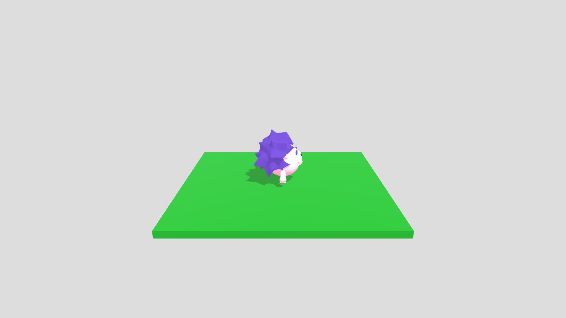Physical exercise with hedgehog - 3D model by volchokmarina [9b4a499 ...