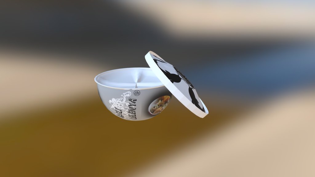 Packaging Design Bakso Lele - 3D model by thoha [9b4a912] - Sketchfab