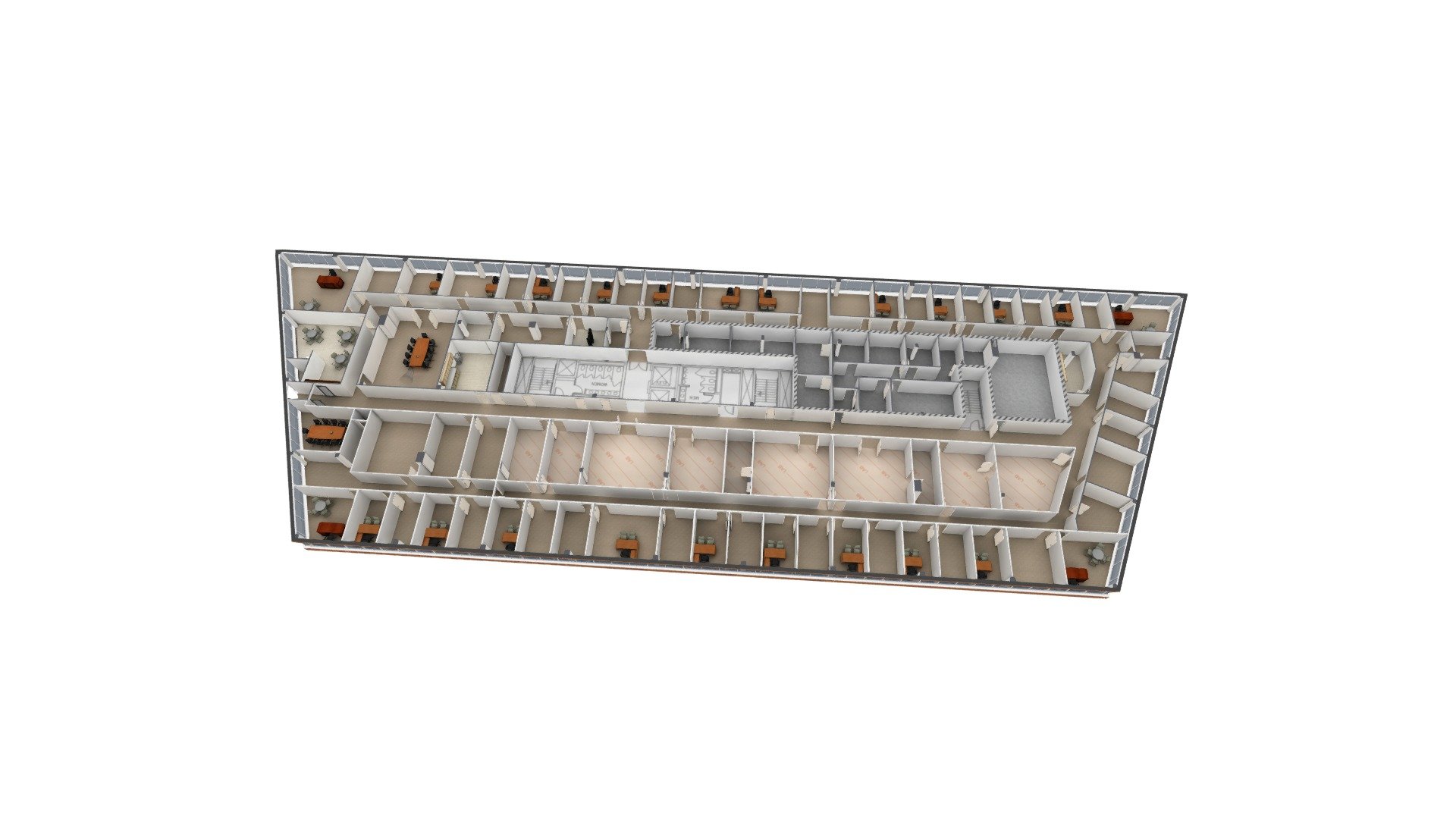 Hallmark Building - 5th floor - 3D model by BECO [9b4b958] - Sketchfab