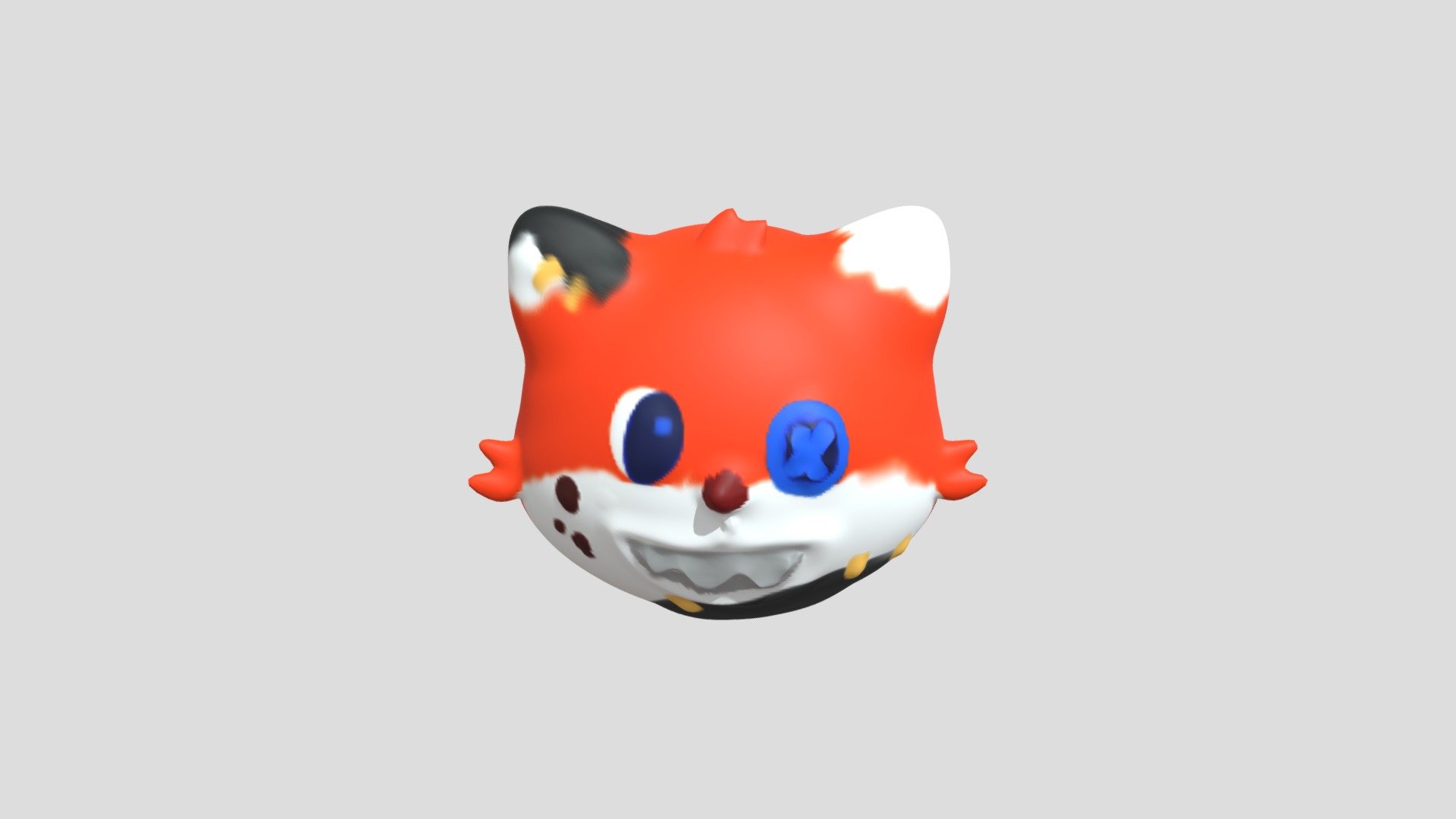 fox head - 3D model by mojaysung.02 [9b4d05a] - Sketchfab