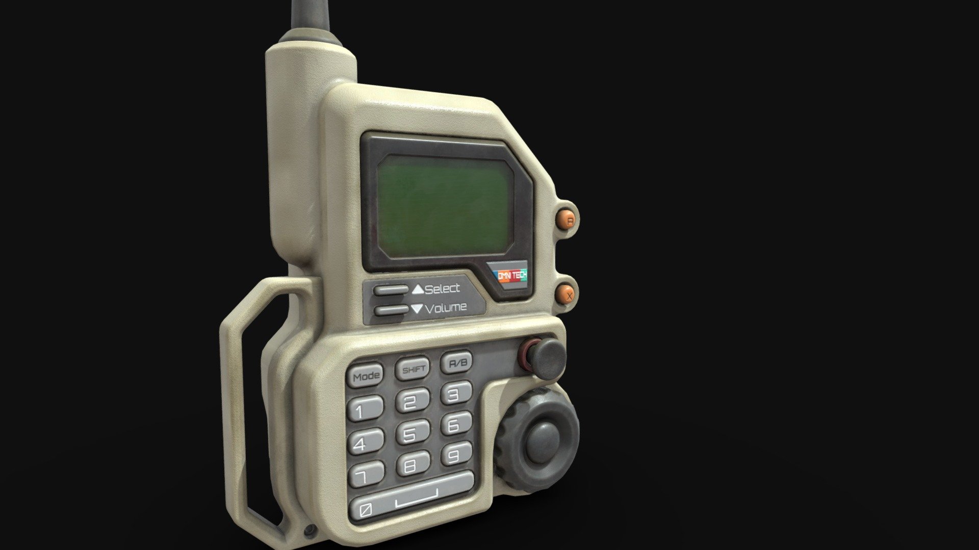 Sci-Fi Radio Communication Device - Download Free 3D model by ...