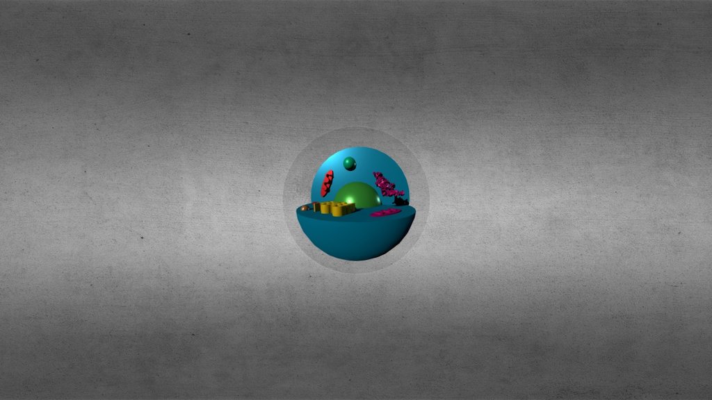 Healthy Cell - 3D model by 18adrian.g [9b4eb8f] - Sketchfab