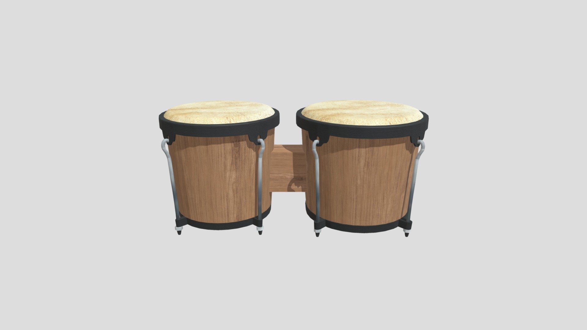 Original Prop - Bongos - Download Free 3D model by Tri_Omega [9b50a3b] - Sketchfab
