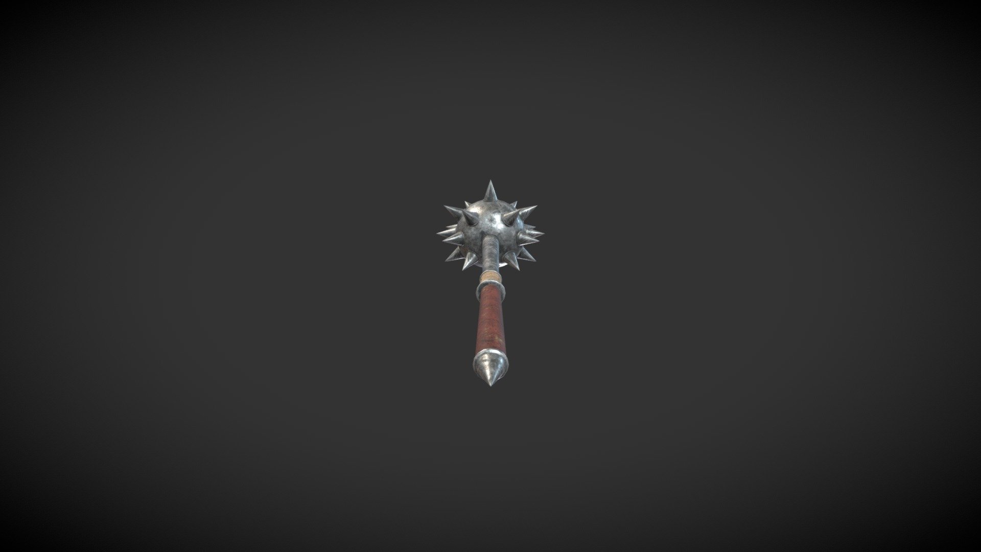 A Traditional Mace - Download Free 3D model by pushpender ...