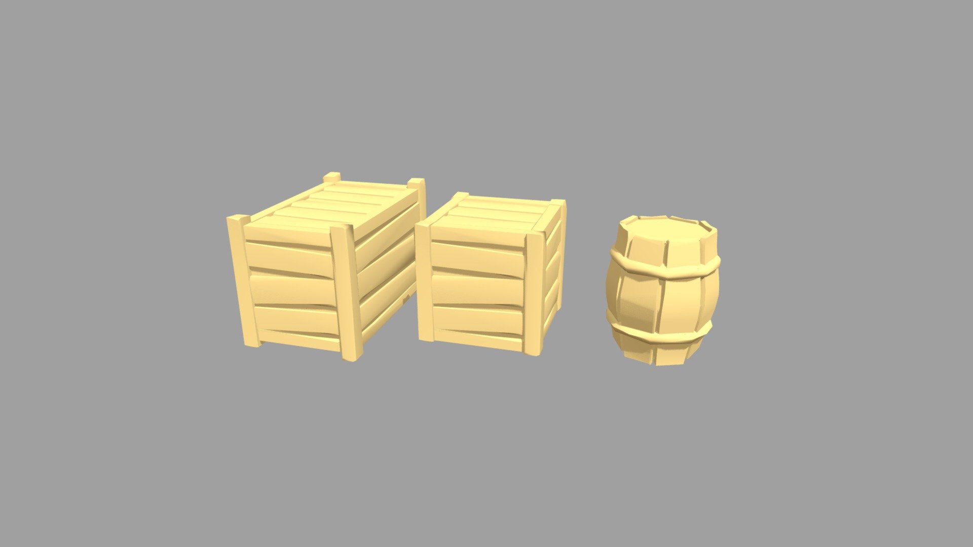 Low Poly Random Boxes - Download Free 3D model by Elisa (@acrazypie ...
