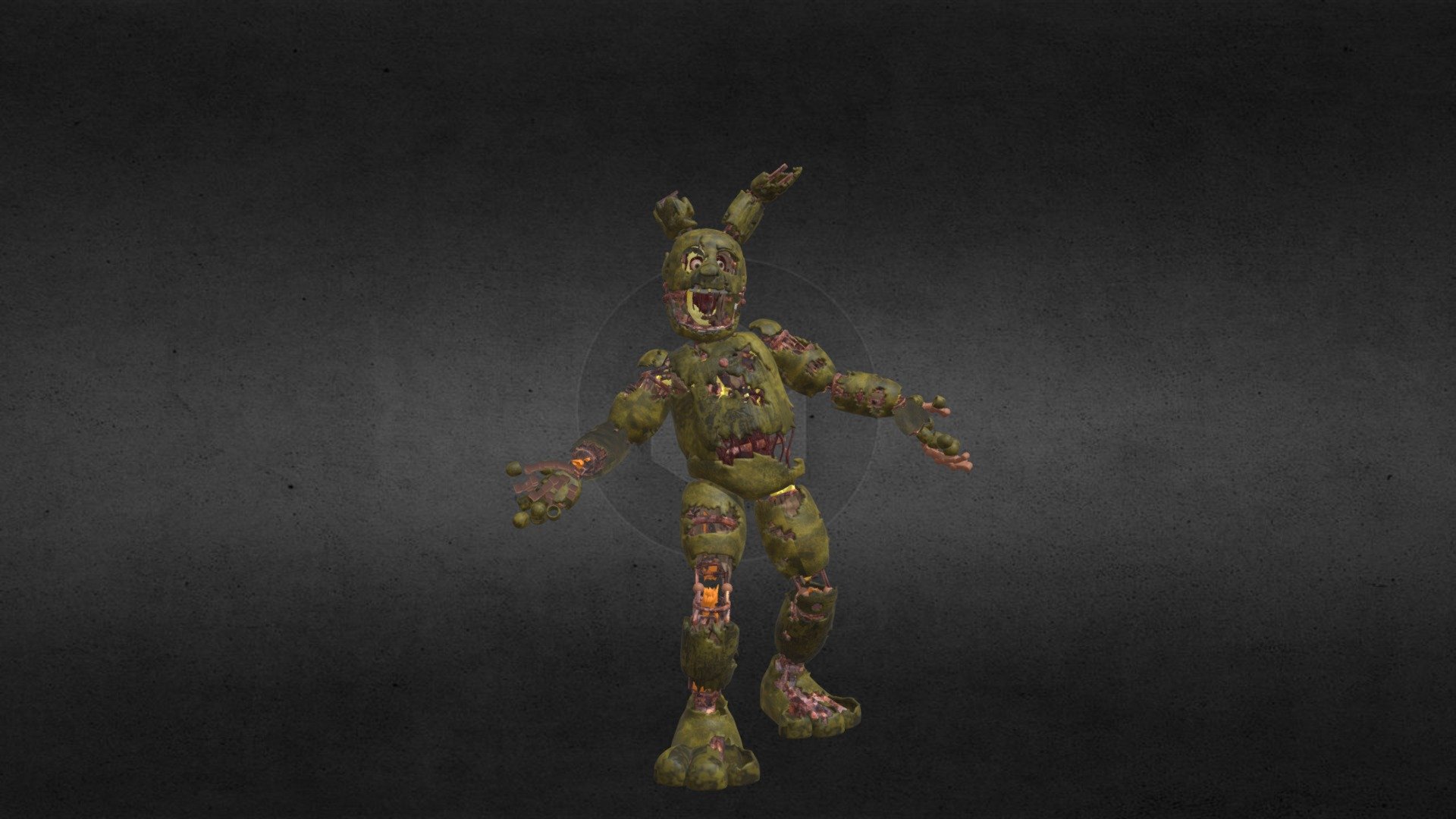 Realistic_springtrap_prototype(2) - Download Free 3D model by ...