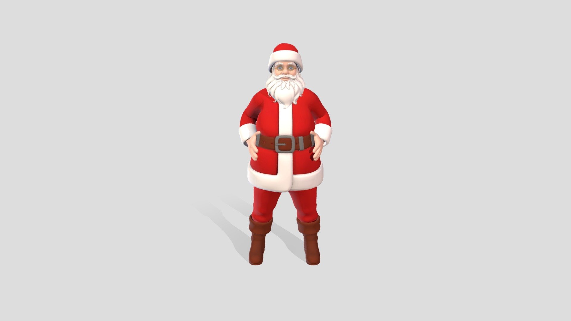 Père Noël #2 - 3D model by Wonder Partners [9b556f3] - Sketchfab