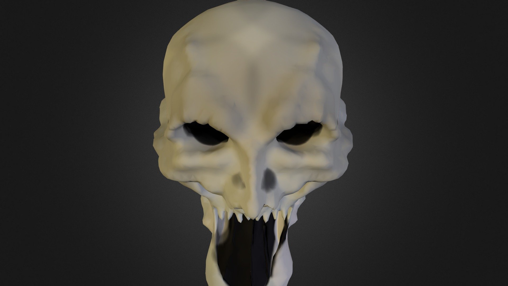 Halloween Skull - 3D model by leopoly [9b5645d] - Sketchfab